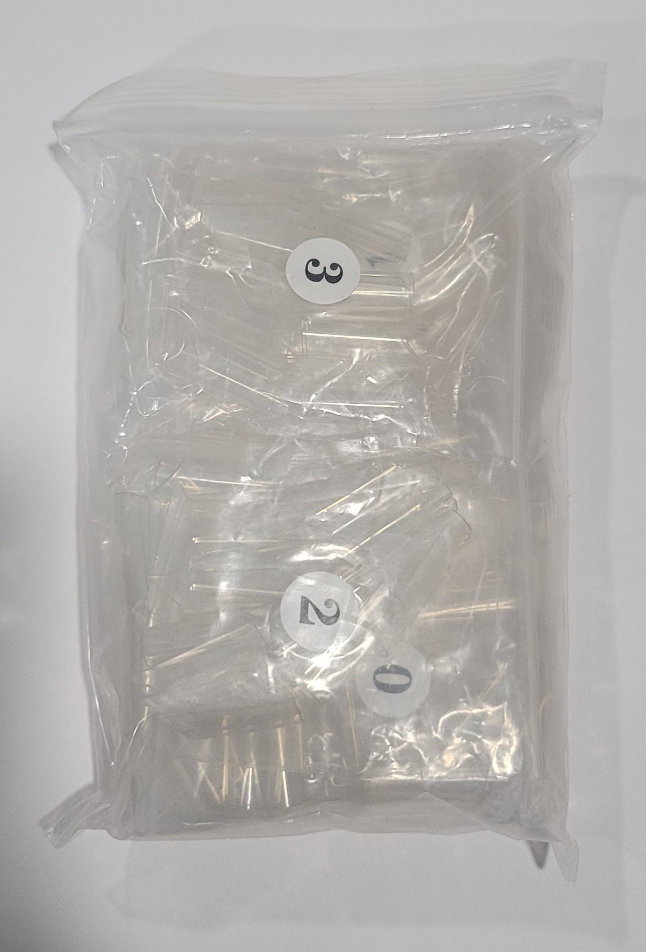 2XL Square No C Curve Nail Tips – All Things Nail Supply